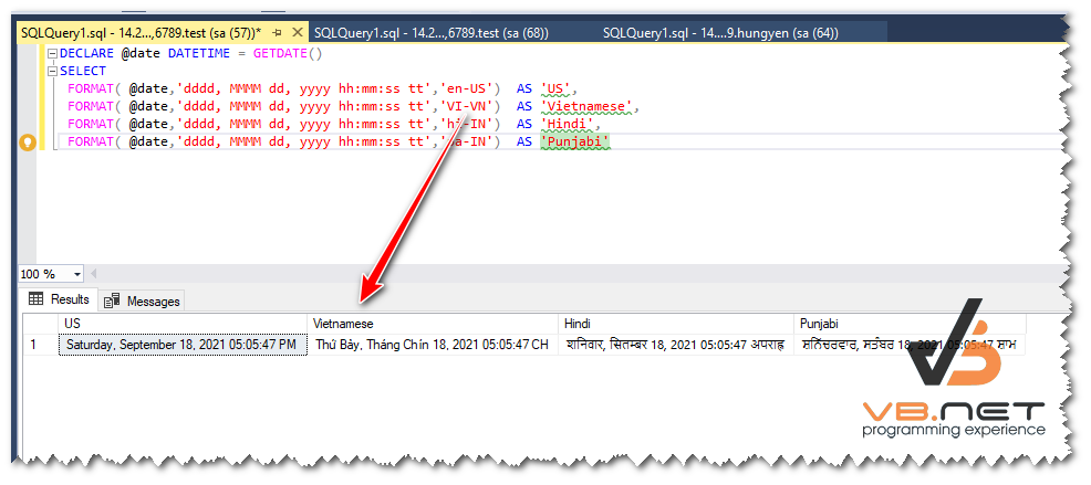  DATABASE H ng D n S D ng H m FORMAT Trong Sqlserver
